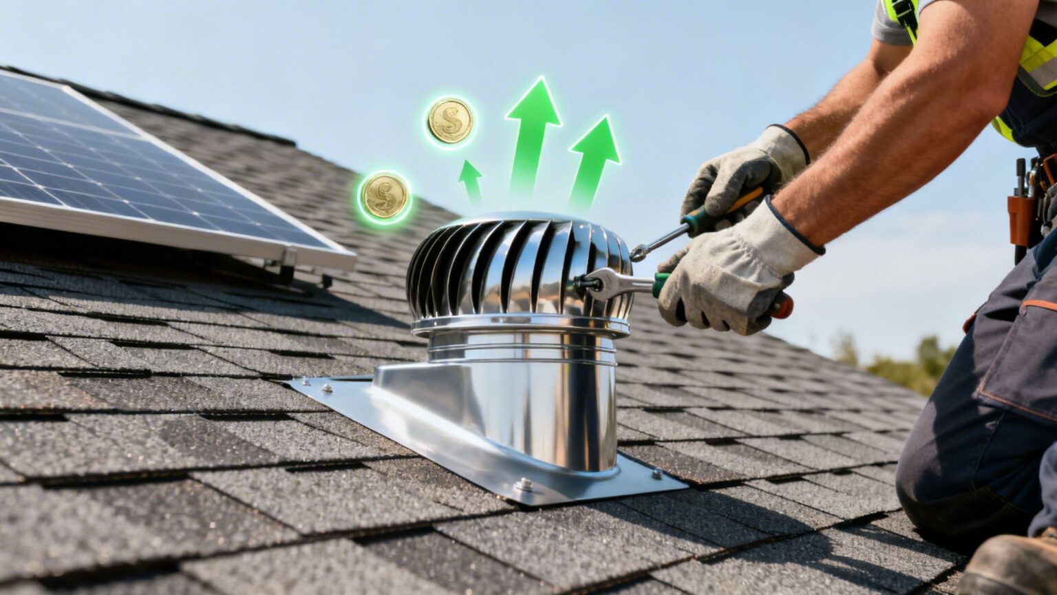 Roof Vent Installation: The Smart First Step to Home Energy Savings